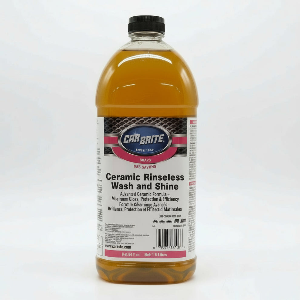 CERAMIC RINSELESS WASH & SHINE – CarBrite Alberta
